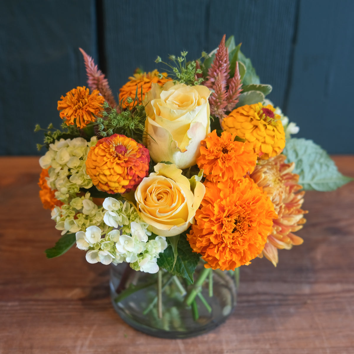 Amber Flower Arrangement | Lexington, KY | Michler's Florist – Michler ...