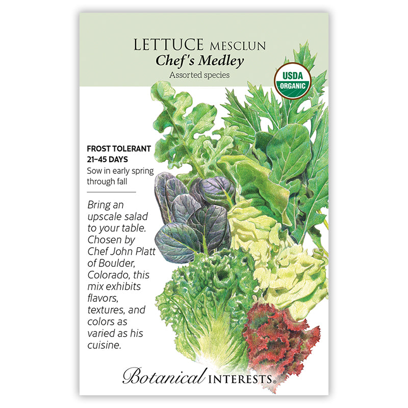 Lettuce Leaf Mesclun Chef's Medley | Seeds in Lexington, KY | Michler's ...